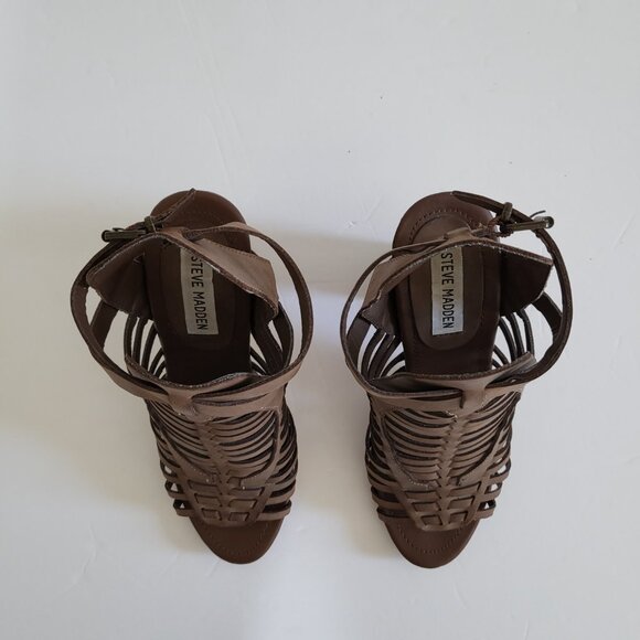 Steve Maden | Shoes | Steve Madine Savine Sandals Womens Size 7m ...